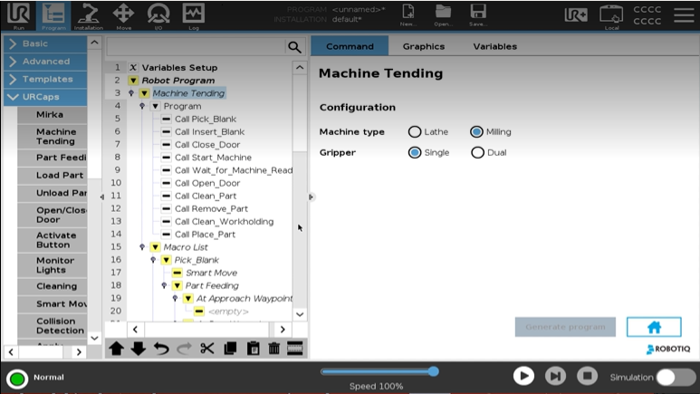 Robotiq Machine Tending Solution